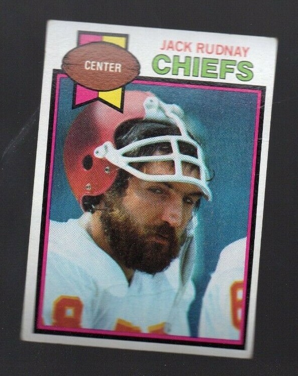 1979 TOPPS JACK RUDNAY #304 KANSAS CITY CHIEFS | eBay