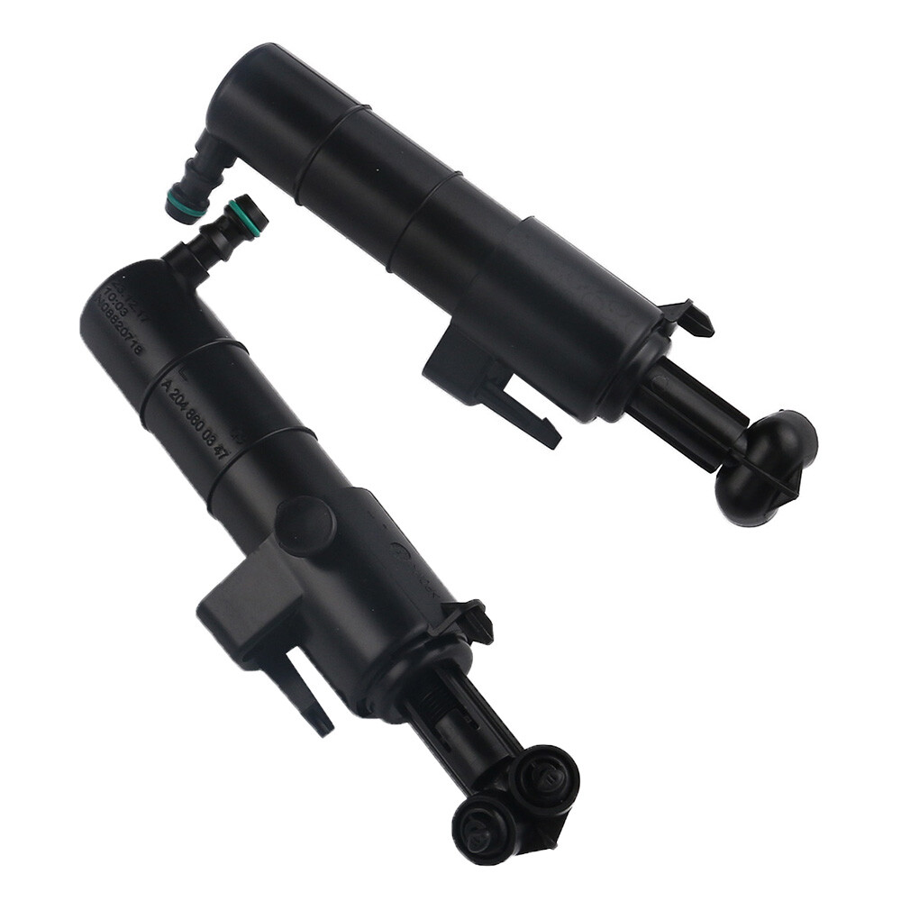 2 Headlight Washer Wiper Nozzle Left & Right for Mercedes W204 C-Class ...
