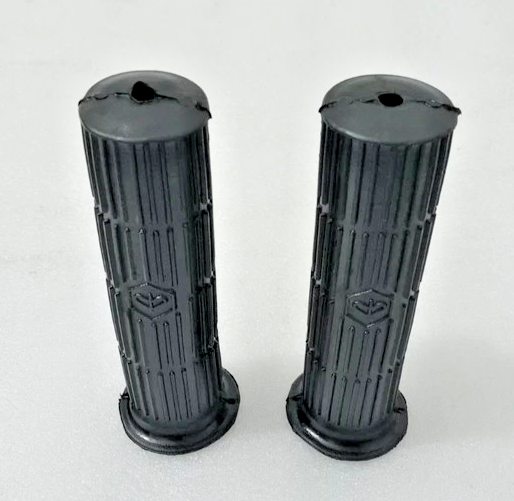 SUITABLE FOR VESPA RUBBER HAND/HANDLE GRIP PAIR PX/PE/LML/STAR/STELLA ...