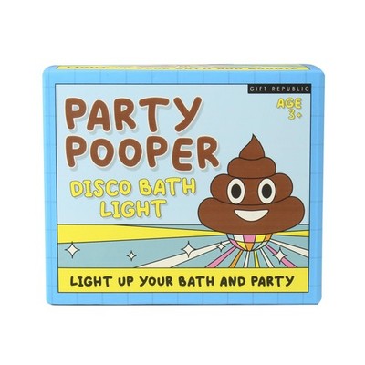 Gift Republic Party Pooper LED Light-up Poop Emoji Bath Toy Fun ...