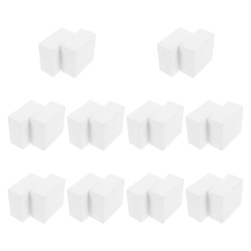20 Pcs Artificial Cake Polystyrene Dummies Foam Dummy Mold Foams Model ...