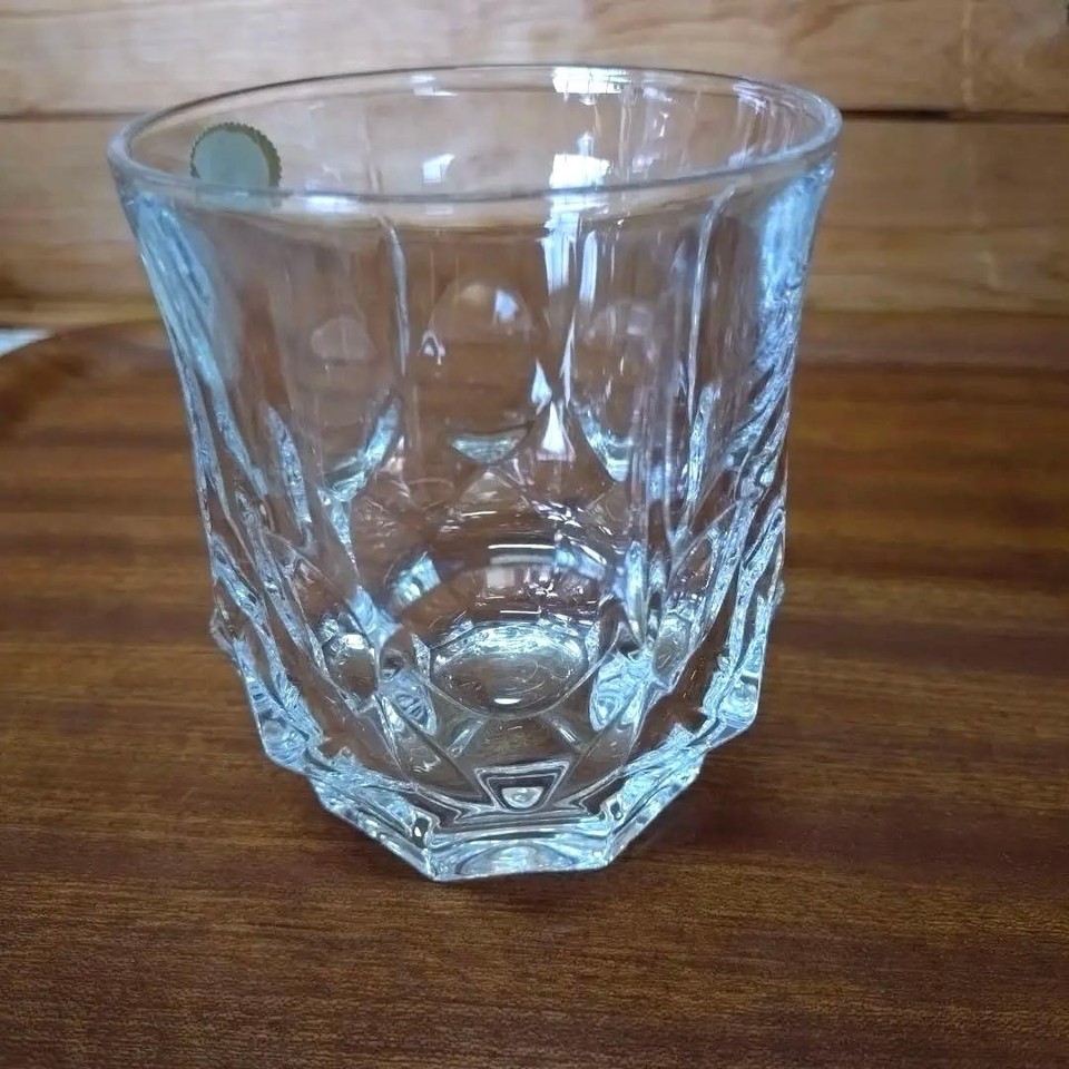 BEMIA CRYSTAL rocks glass made in Czech Republic 5 pieces /Only USA DDP ...