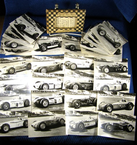 1956 Indianapolis Motor Speedway Race Car Photos - Post Cards | eBay