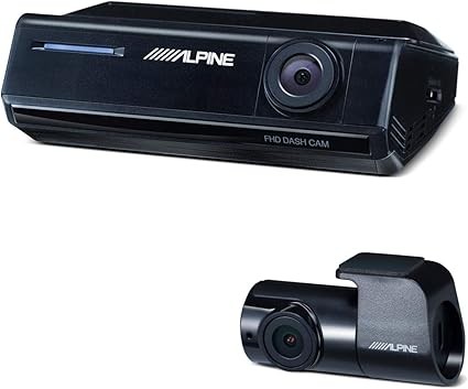 Alpine DVR-C320R WiFi & GPS Stealth Dash Camera 1080p JDM Tested NEW ...