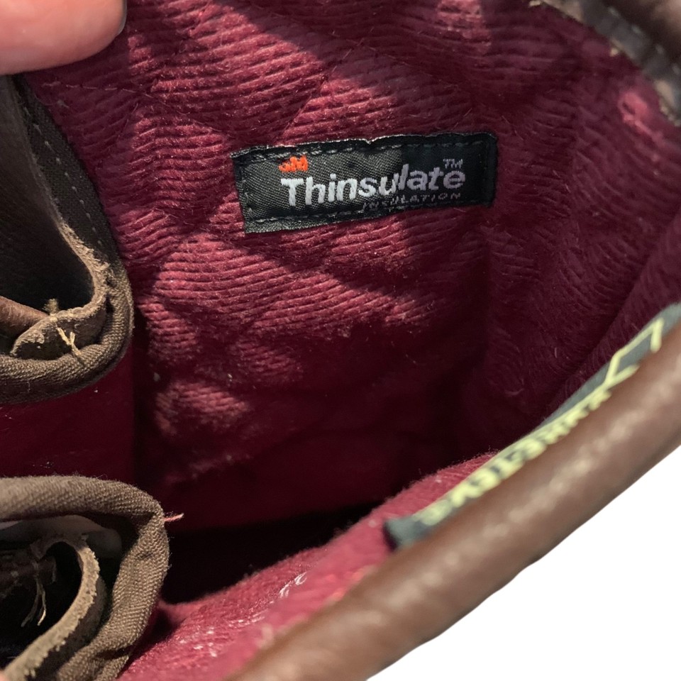 LL Bean Mens 10" Maine Hunting Boots Gore-Tex Thinsulate Brown USA 9M ...