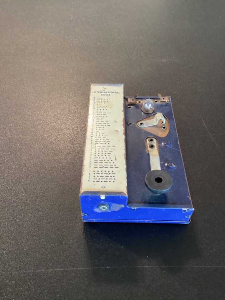 Western Union radio telegraph signal set Morse code practice key ...