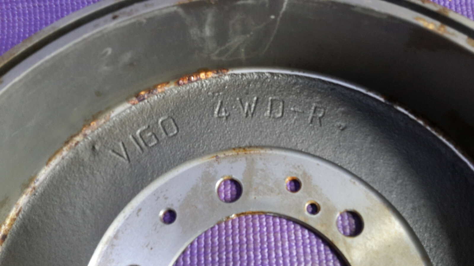 Genuine Terrain Tamer Rear Brake Drum KUN26 HILUX 2005-15 42431-0K120 ...