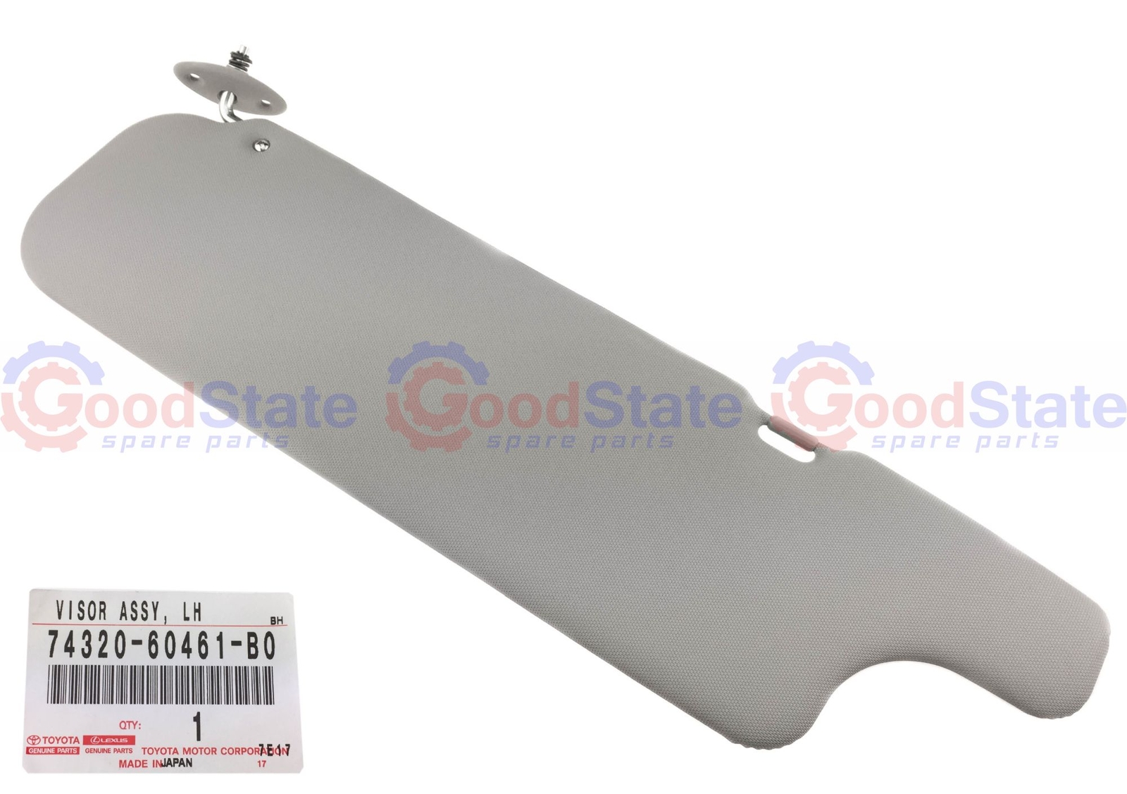 GENUINE LandCruiser 70 Series HZJ79 HDJ78 HDJ79 Sun Visors Kit Grey ...