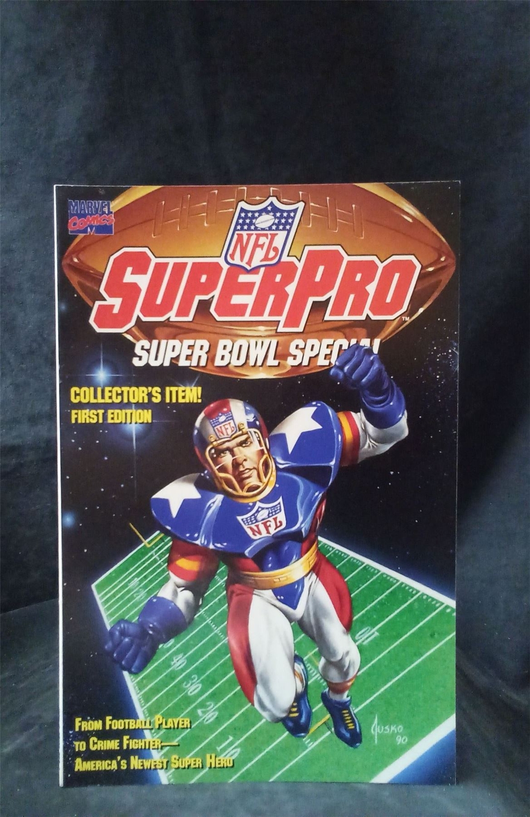 NFL SuperPro Super Bowl Special 1991 Marvel Comics Comic Book b&b | eBay