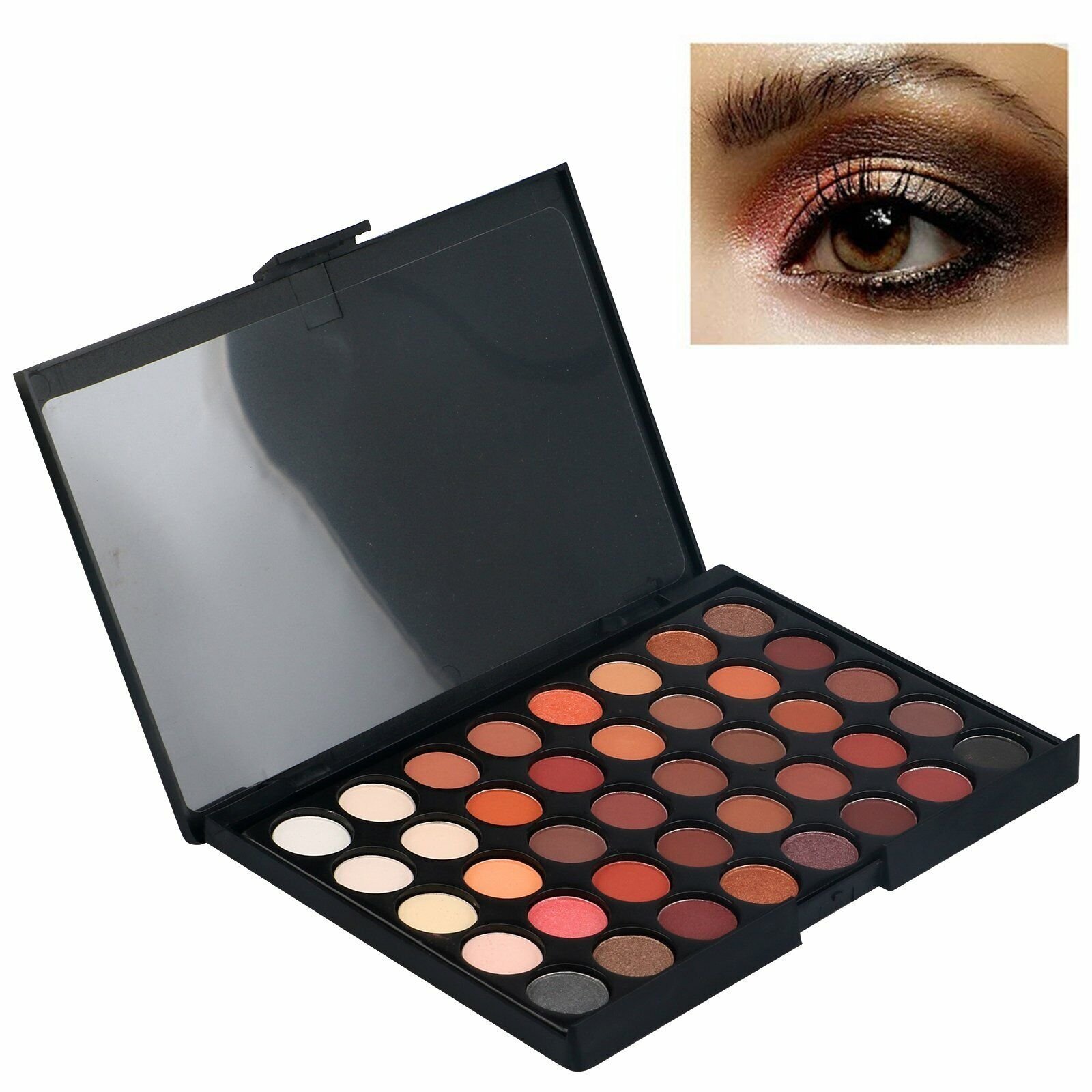 Eyeshadow Palette Makeup 40 Color Cream Eye Shadow Matte Shimmer Set ...