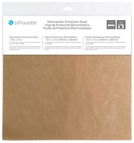 Silhouette Electrostatic Protection Sheet 12"X12"- 819177026146| eBay