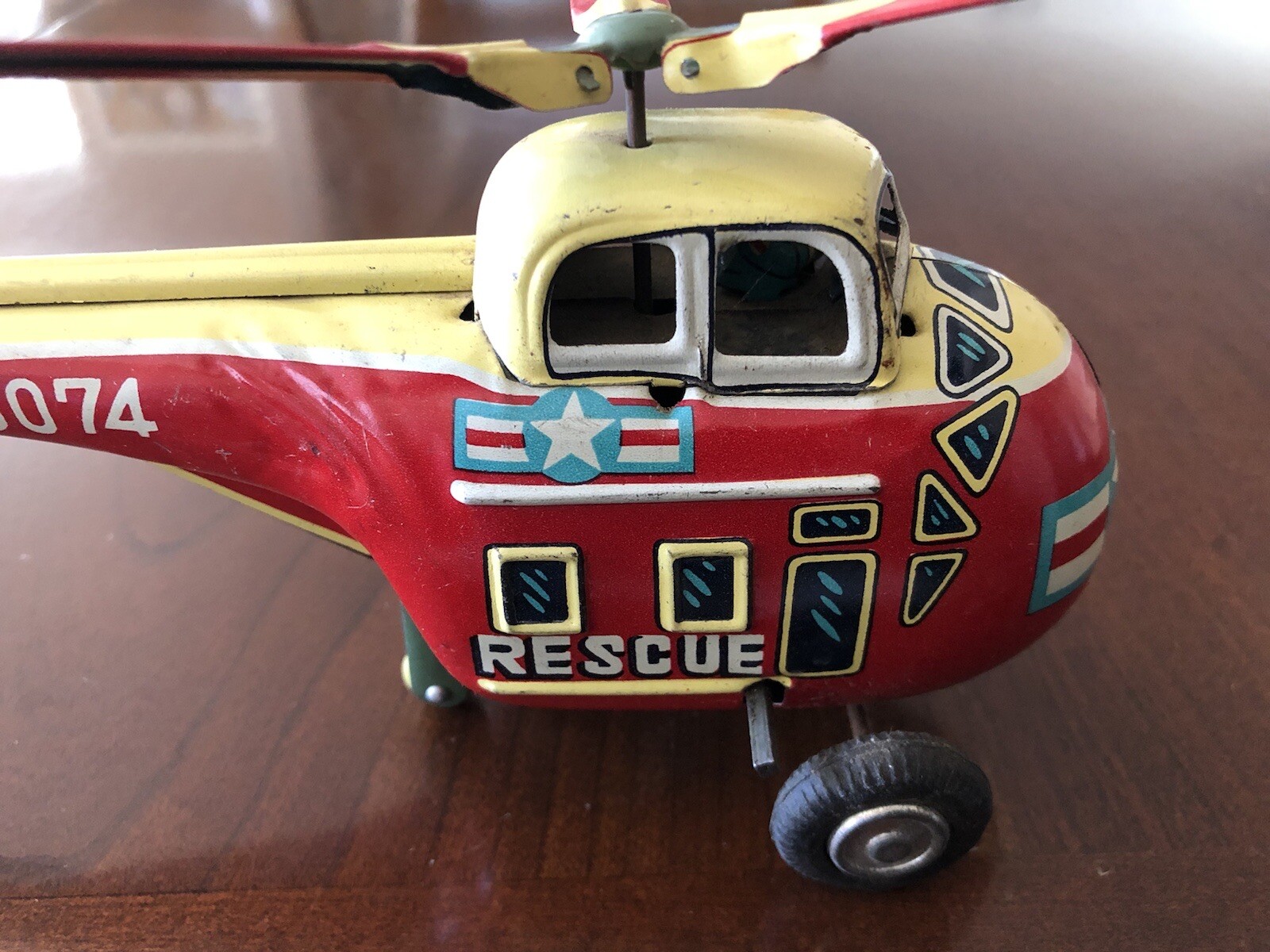 Vintage Marusan Toys SAN Tin Toy Helicopter Japan | eBay