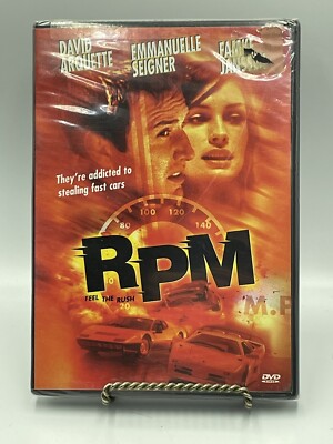RPM (DVD, 2002) Action Drama David Arquette Famke Janssen New Sealed ...