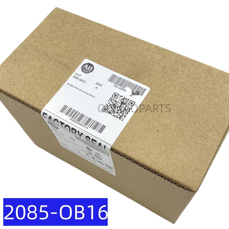 AB 2085-OB16 Allen Bradley Ser A Micro800 16 Point Source Output Module ...