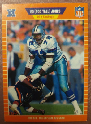 1989 Pro Set Ed (Too Tall) Jones #91 | eBay