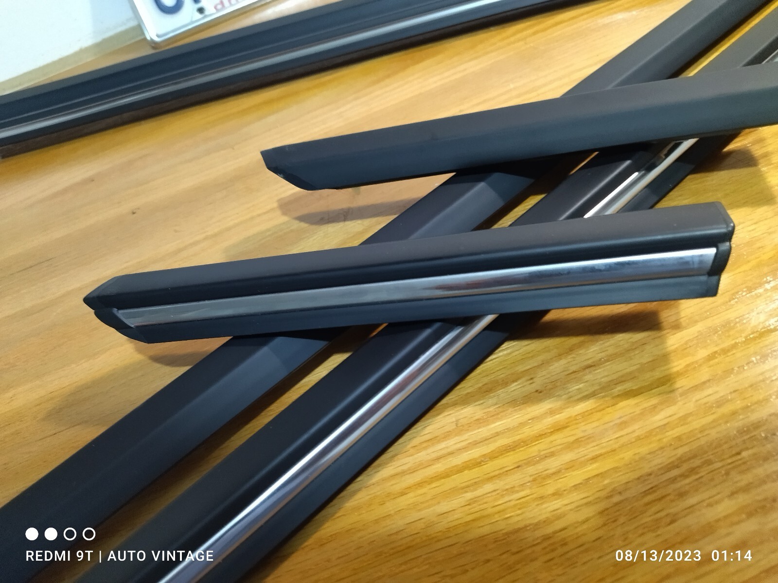 Bmw E30 Sedan Side QUARTER MOLDING Full Kit Original New Stamped By BMW ...