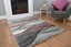Modern Grey Rug Stair Hallway Runner Large Small Living Room Wave Mat ...