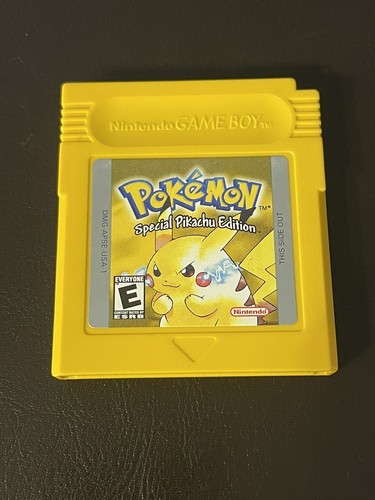 Pokemon Nintendo Gameboy Authentic Special Pikachu Edition Tested SAVE ...