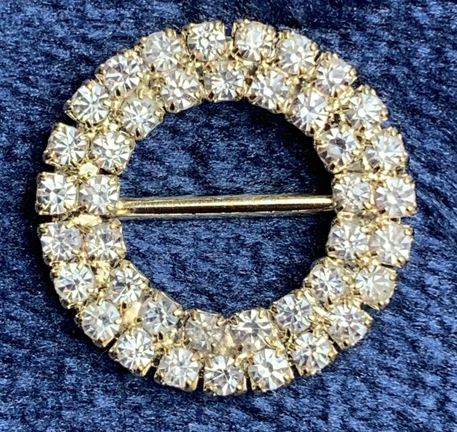 1 Round Circle Rhinestone Slide Buckle 2Row Wedding Invitation Belt ...