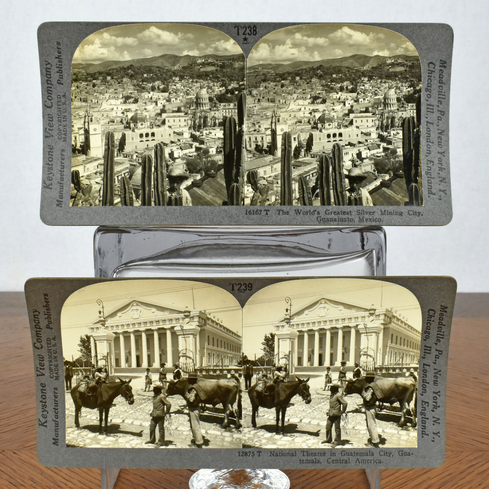 Eight VTG Keystone View Co Stereographic Stereoscope Cards Tour of the ...