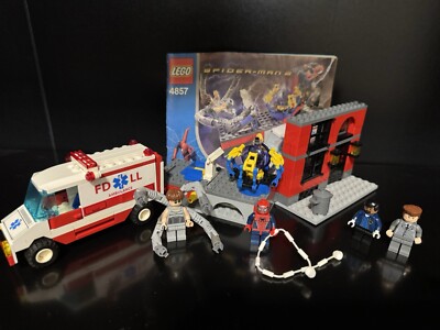 LEGO Spider-Man Doc Ock's Fusion Lab (4857) 100% Complete With ...