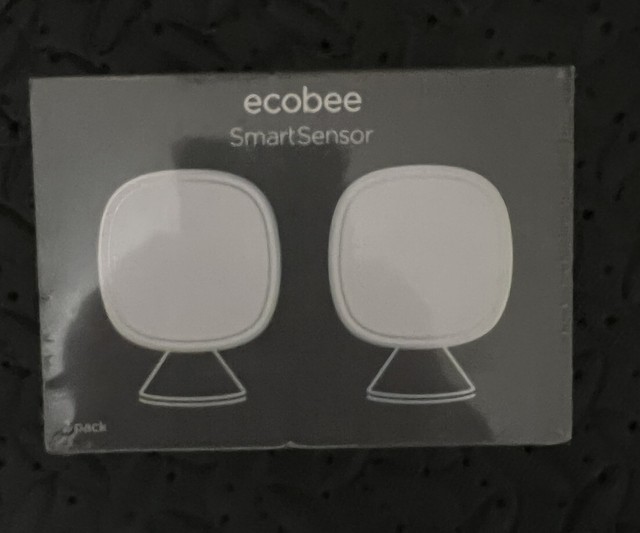 ecobee SmartSensor Room Temperature Sensors - White, Pack of 2 (EB ...