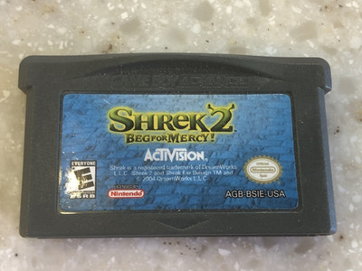 SHREK 2 BEG FOR MERCY GAMEBOY ADVANCE GAME BOY GBA NINTENDO SP NES HQ ...