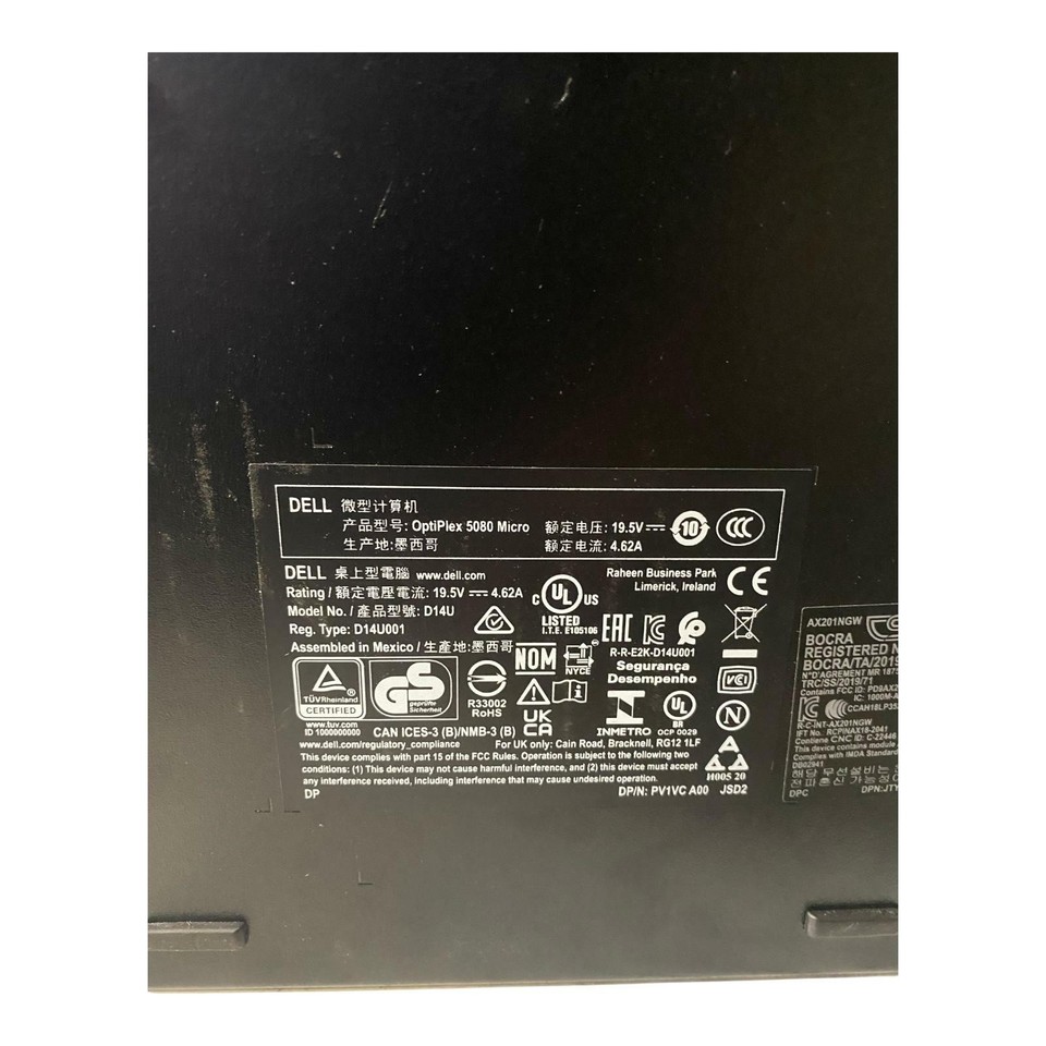 Dell OptiPlex 5080 Mini Desktop i5 10th Gen 8GB 256GB Windows 11 Pro PC ...