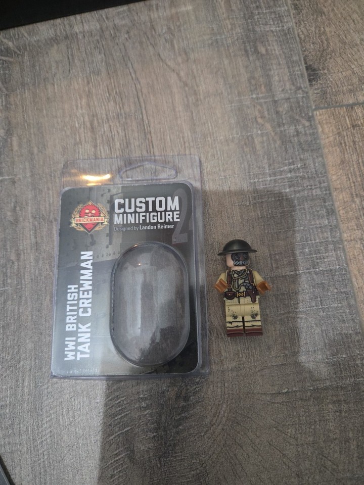 Brickmania MK V Tank Lego Kit With Custom Minifigure | eBay