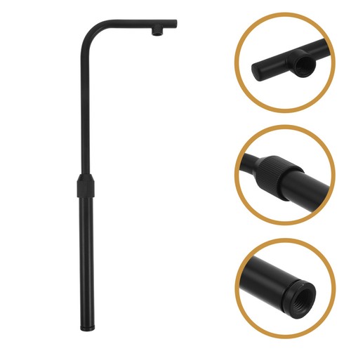 Lighting Fixture down Rods and Stems Curved Wall Lamp Bent Flexible ...