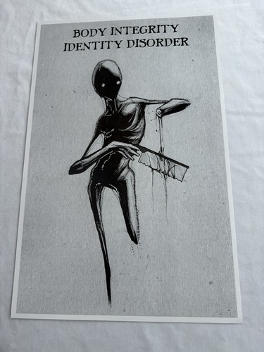 Any Means Necessary Body Integrity Personality Poster 11.25x17.25 ...