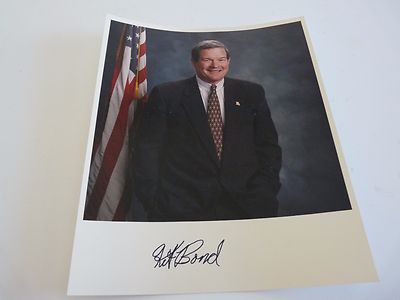 Senator KIT BOND Autographed Signed 8x10 Photo PLEASE READ | eBay