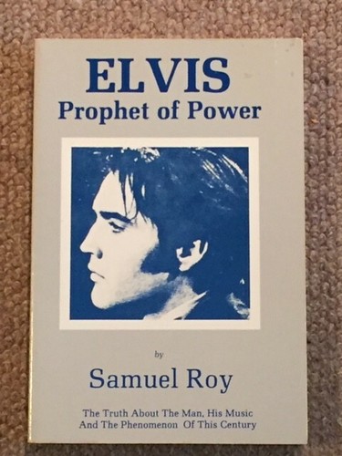 V RARE Elvis Book 'Elvis Prophet of Power' **NEAR AS NEW** | eBay UK