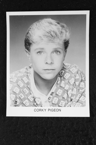 Corky Pigeon - Signed Autograph and Headshot Photo set - Silver Spoons ...