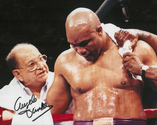 Signed 8x10 ANGELO DUNDEE Boxing Photo w/COA | eBay