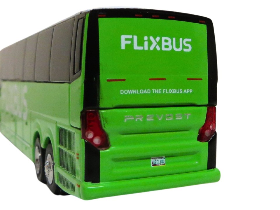 FLiXBUS Prevost H3-45 Coach Bus 1/87 Scale Diecast Model | eBay