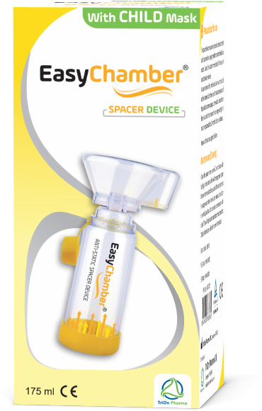 Easy Chamber Spacer Device with Child Mask | eBay UK