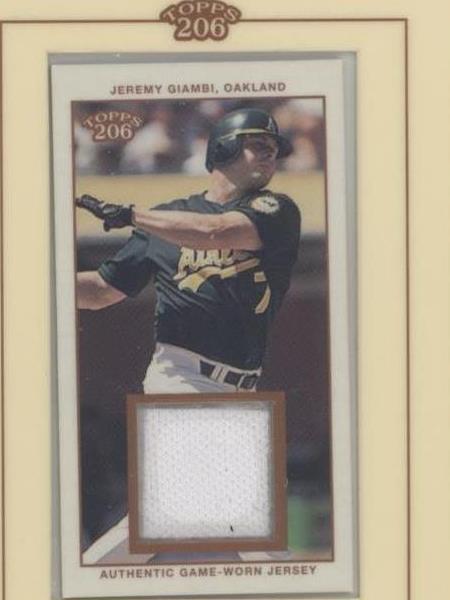 2002 Topps 206 - Relics Jeremy Giambi #TR-JG (MEM) for sale online | eBay