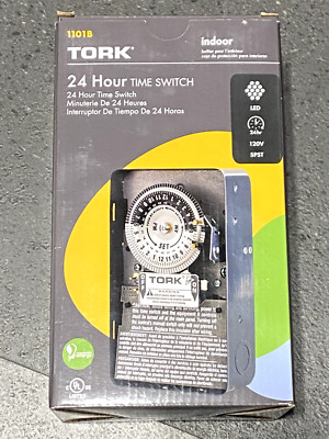 TORK 40-Amps 120-volt Dry Location Lighting Timer 1101B SPST | eBay