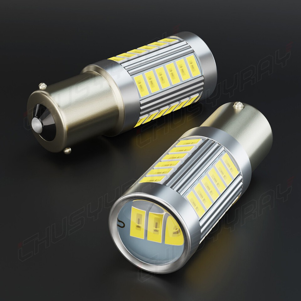 2 Blinding Brite LED headlight bulbs for Deere 415 420 425 445 455 ...