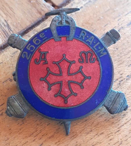 Insigne artillerie - 256° RALM | eBay