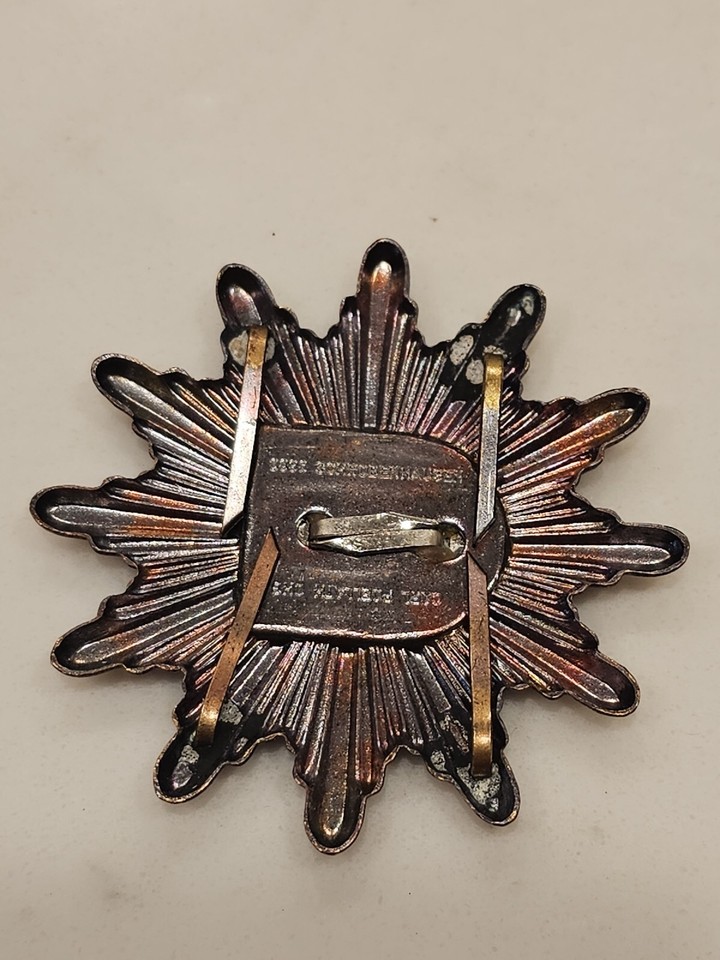 ORIGINAL GERMANY POLIZEI BAVARIA CAP HAT COCARDE BADGE POST-WW2 BAYERN ...