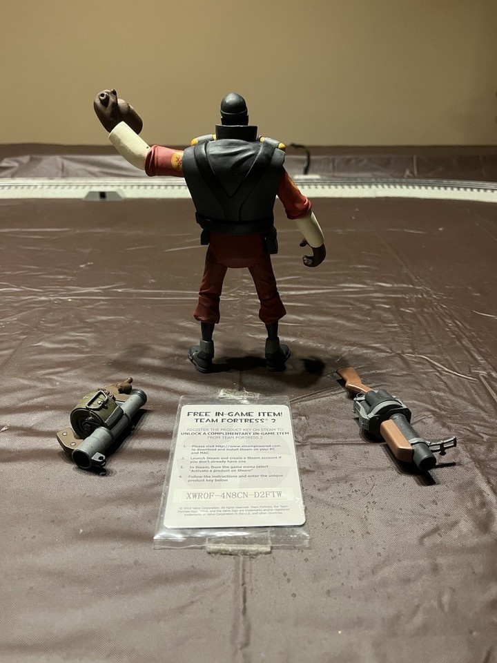 NECA Team Fortress 2 TF2 Set Of 7 With Accessories Cards & Most Boxes ...