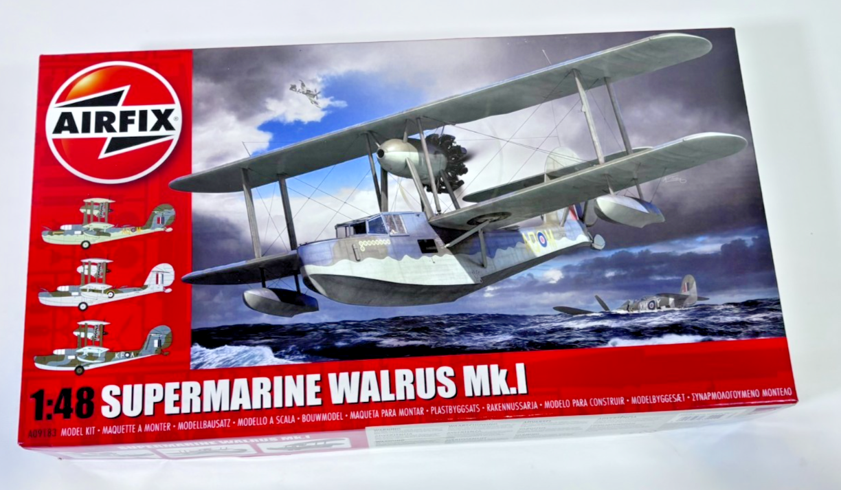 AIRFIX. A09183. SUPERMARINE WALRUS MK.I. 1/48 SCALE. ZG-AA | eBay