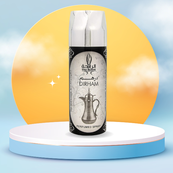Dirham Body Spray 200ml By Ard Al Zaafaran | Men’s Fresh Floral ...