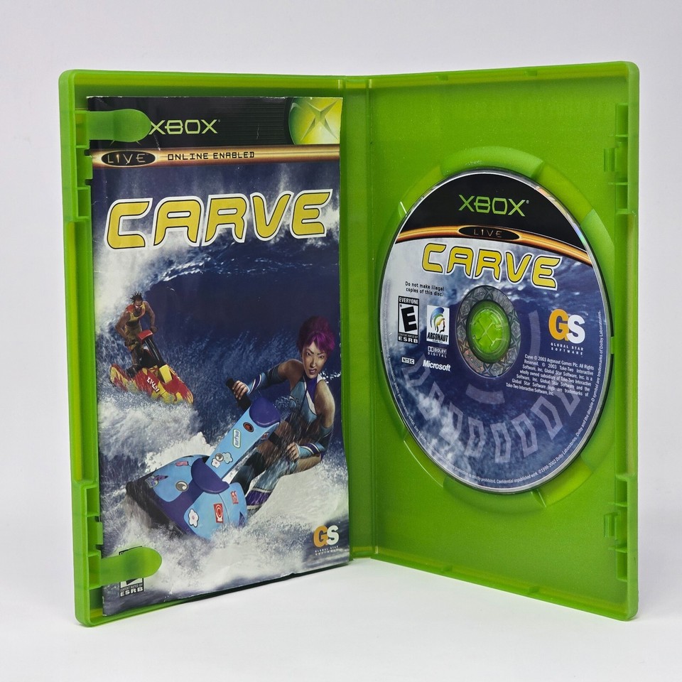 Carve (Original Xbox) CIB COMPLETE & TESTED | eBay