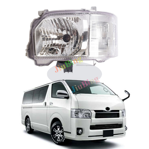>2014-2016 FOR TOYOTA HIACE 200 COMMUTER VAN LEFT SIDE CLEAR LENS HEAD ...
