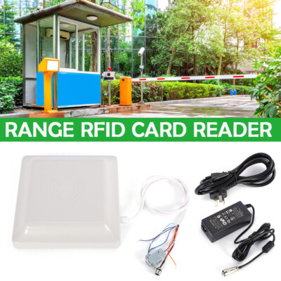IP65 UHF RFID Long Range Card Reader Wiegand 8dbi Parking System Access ...