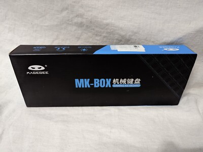 Portable 60% Mechanical Gaming Keyboard, MageGee MK-Box LED Backlit ...