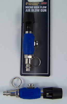 3 inch MICRO HIGH FLOW AIR BLOW GUN with Key Chain Turbo mini small ...